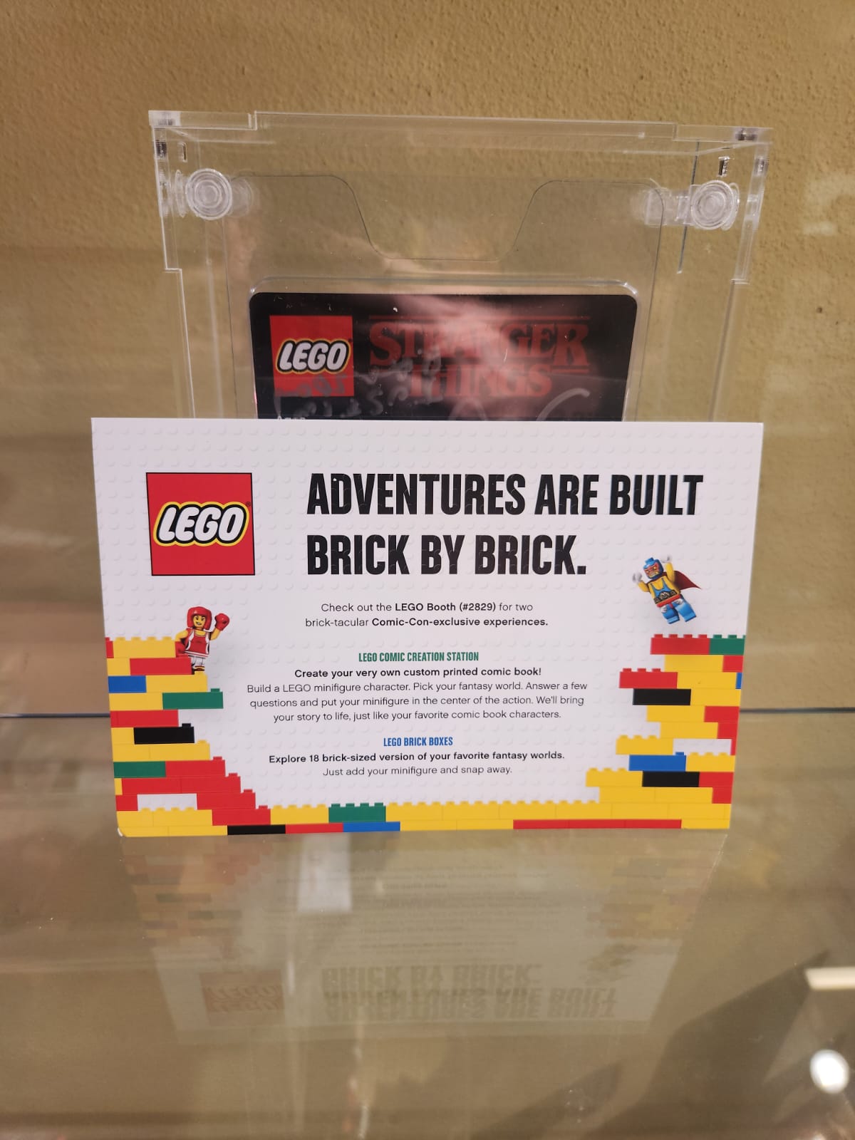 LEGO BARB SDCC 2019 autografata Stranger Things